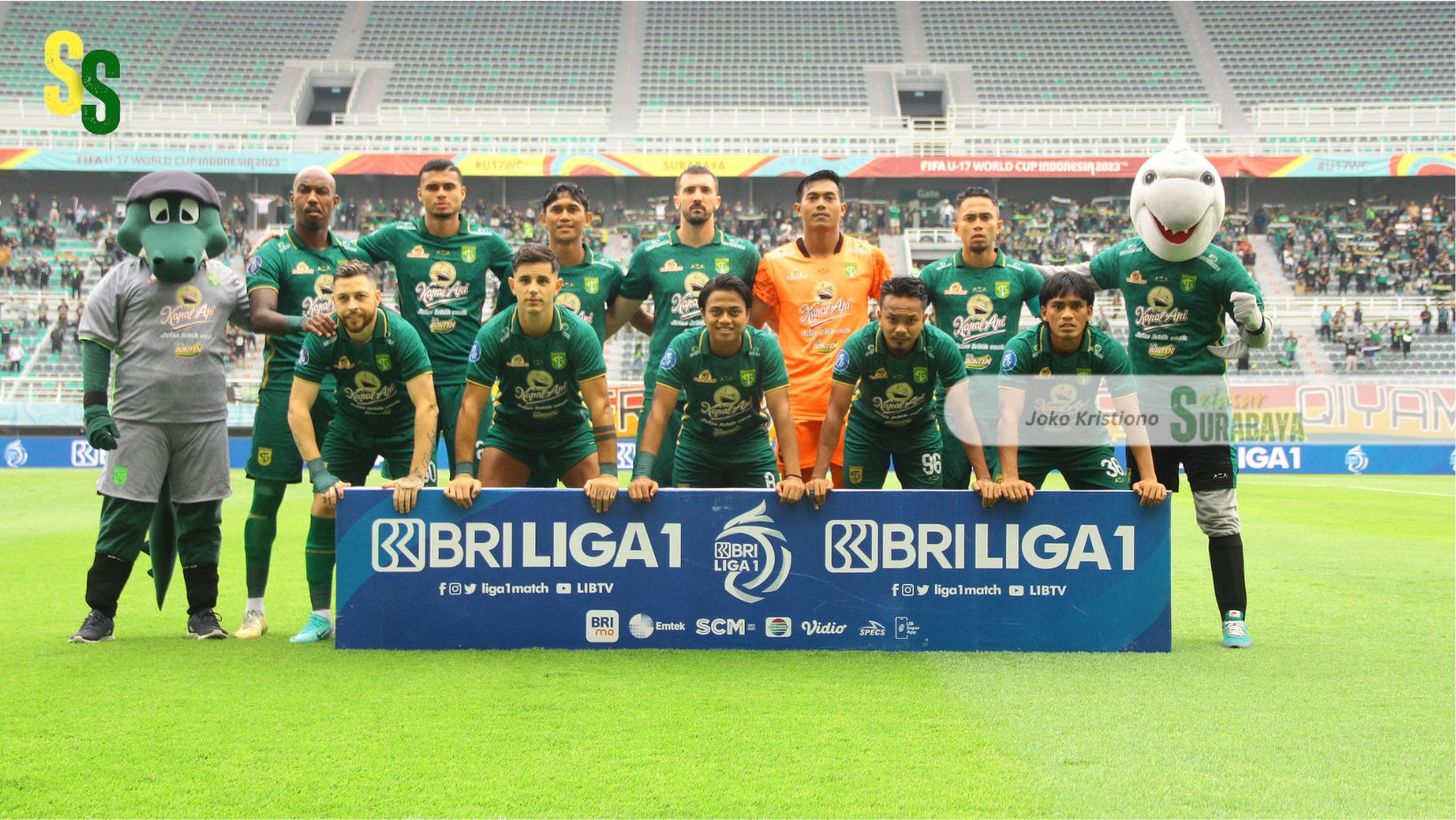 Persebaya 1-1 PSIS - selasarsurabaya.com